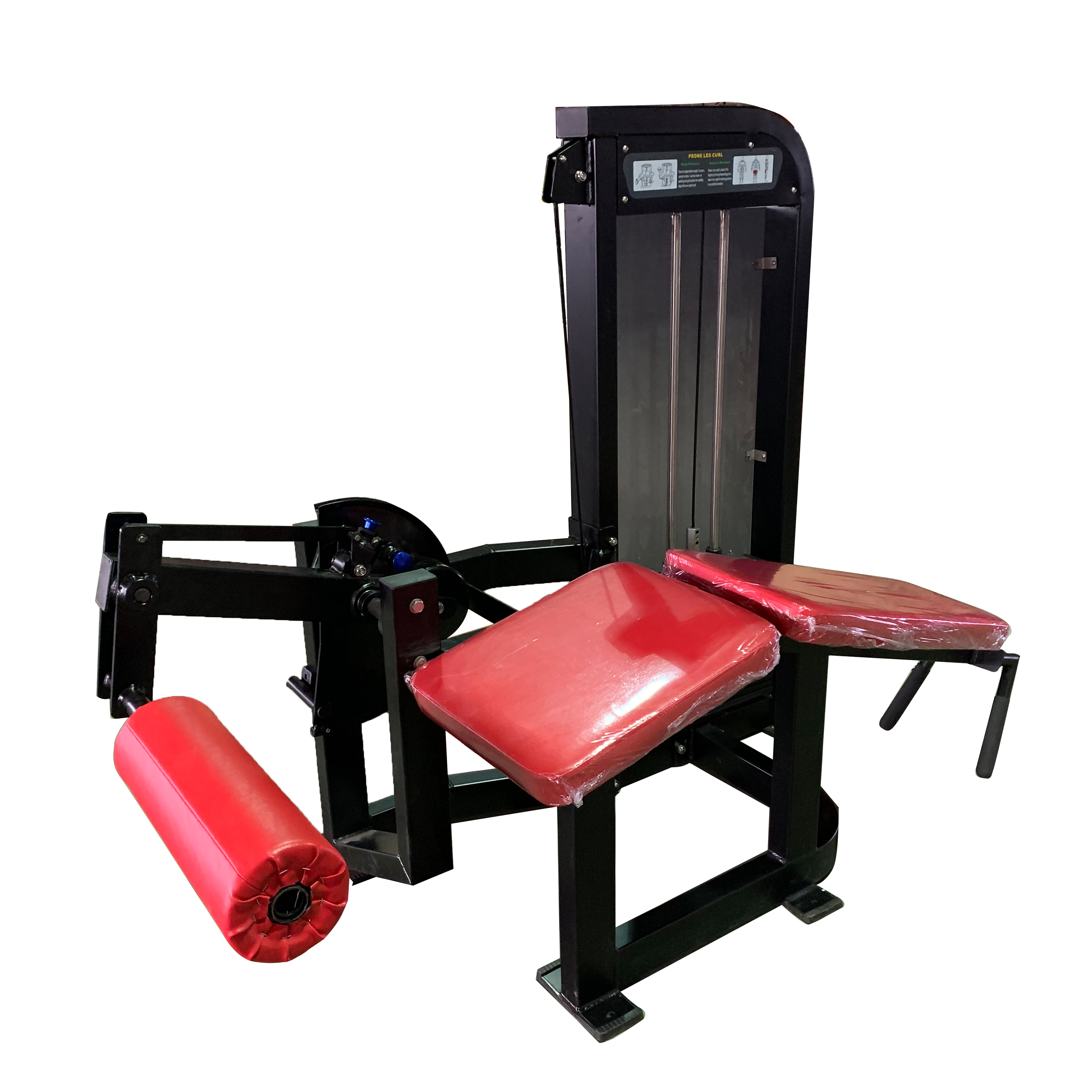 Fitness Equipment Selectorized Machine Prone Leg Curl for Gym from ...